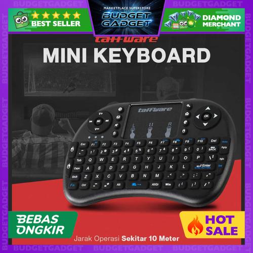 Jual Taffware i8 Mini Keyboard Wireless 2.4GHz + Touch Pad + Fungsi ...