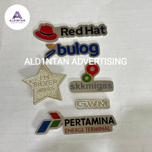 Jual pin custom / pin stainless custom / pin kantor custom / pin magnet ...