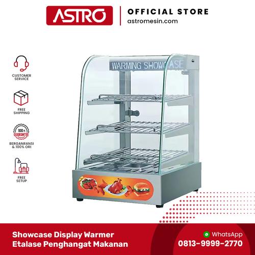 Jual Food Warmer Display Portable Atau Showcase Makanan Kaca SHC-SL71 ...