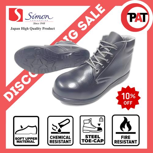 Jual Sepatu Safety Ujung Besi Simon TS-322-EST Kulit Asli Anti Slip ...