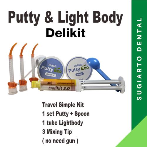 Jual Putty Light body Travel Kit Mini Simple Kit Deli iSil - Jakarta ...