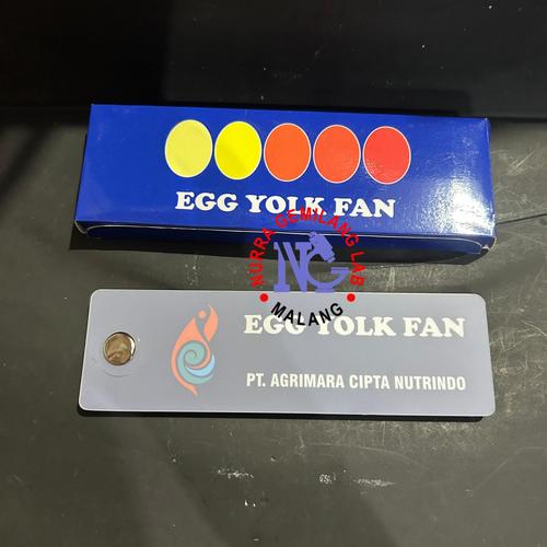 Jual Egg Yolk And Egg Shell Colour Chart Fan Kipas Warna Kuning Telur
