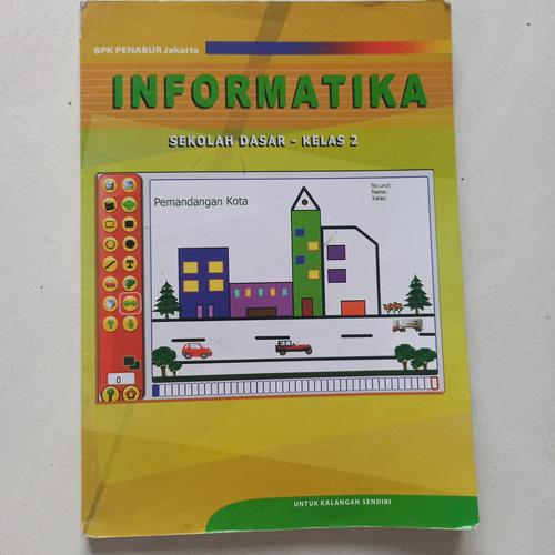 Jual buku pelajaran sd informatika kelas 3 preloved - Jakarta Pusat ...