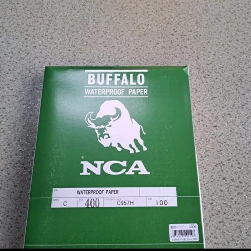Jual amplas lembaran nca buffalo waterproof grit 400 / grade 400 ...