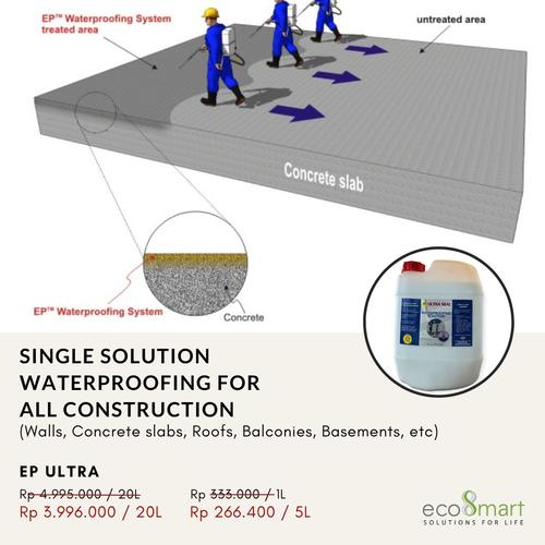 Jual EP Ultra Waterproofing 20 Liter - Kab. Badung - ecoSmart HUB | Tokopedia
