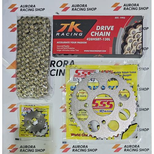 Jual GEAR SET SSS CBR 150 R / CB 150 R / SONIC 150 R / GTR 150 R / VERZA / MEGA PRO / TIGER ...