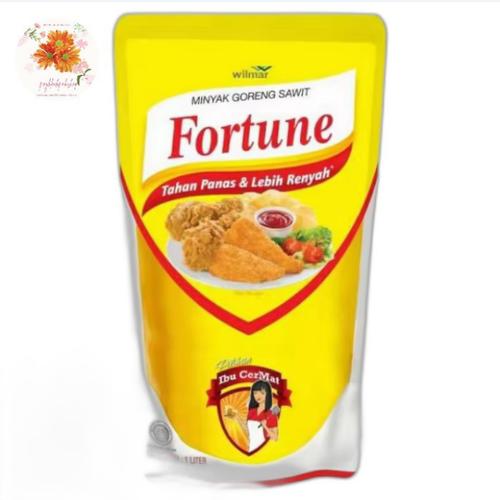 Jual Fortune 1L minyak goreng premium 1 liter kemasan puch - 1L random ...