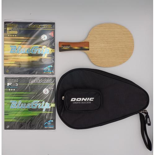 Promo Bat pingpong Donic Titanium dengan karet Bluegrip Set Cicil 0% 3x ...