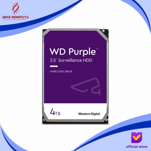 Promo WD Caviar Purple 4TB - HD Hardisk Internal 3.5" for CCTV Surveillance Cicil 0% 3x ...