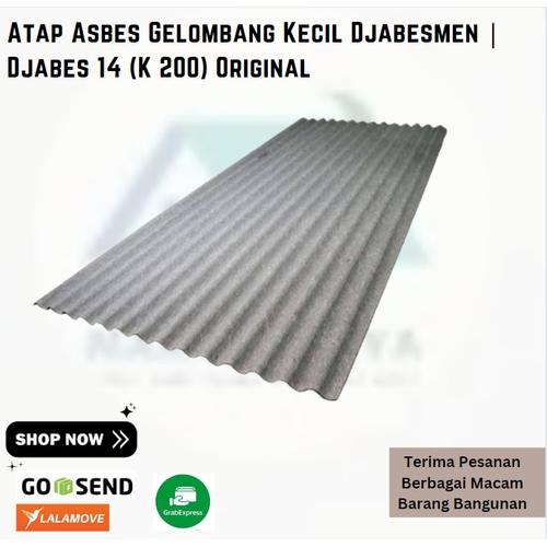 Jual Atap Asbes Gelombang Kecil Djabesmen Djabes 14 K 200 Original Jakarta Barat Makmur