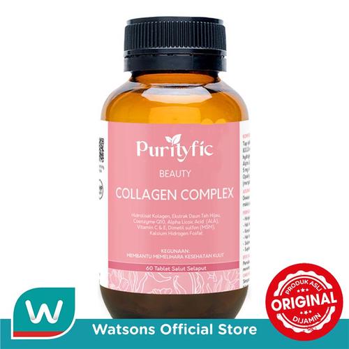 Promo Purityfic Beauty Collagen Complex 60 Tablet Cicil 0% 3x - Kab ...