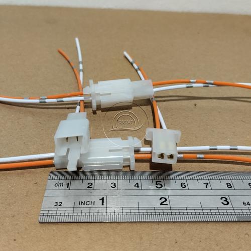 Jual SOKET BODY K2 SAMBUNGAN KABEL 2 PIN MOTOR SOCKET SAMBUNGAN KABEL ...