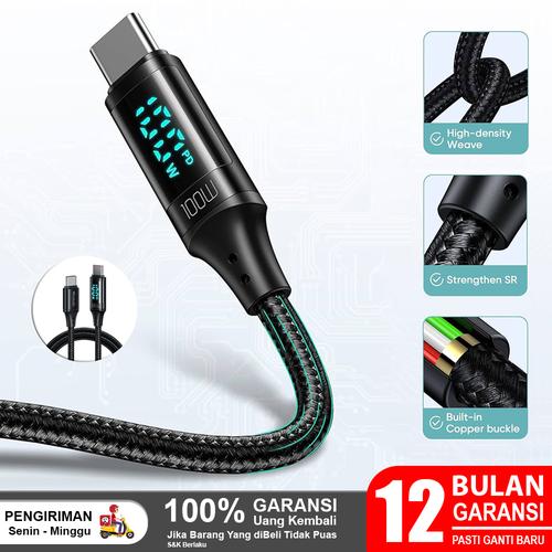 Promo MCDODO Kabel Type C To Type C Digital Display PD FAST Charging ...