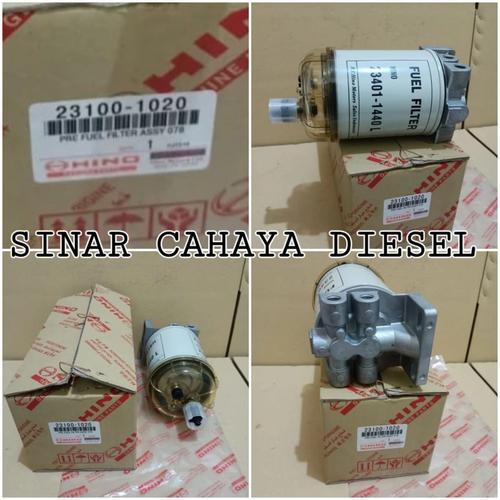 Jual PRE FUEL FILTER ASSY 23100-1020 FILTER WATER SEPARATOR FM260TI ...