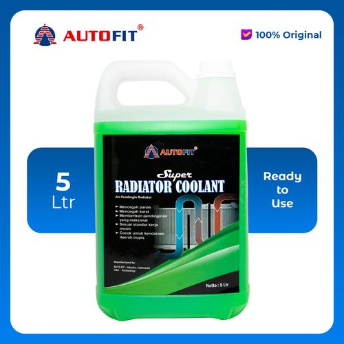 Promo Autofit Radiator Coolant 5 Liter - Hijau Water Coolant - Jakarta ...