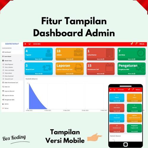 Jual Source Code Sistem Informasi Absensi QR Code V4 Aplikasi Absen ...