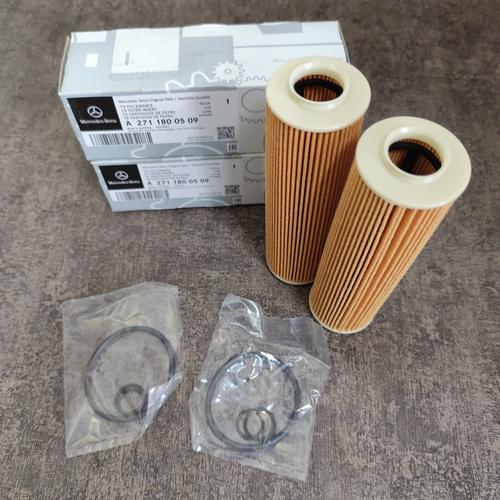 Jual FILTER OLI MERCEDES BENZ M271 W204 W212 C200 C250 E200 A2711800509 ...