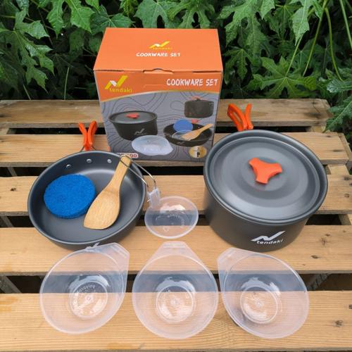 Promo Cooking Set Tendaki Cooking Set TC 300 - DS 300 Cookware Set Alat ...