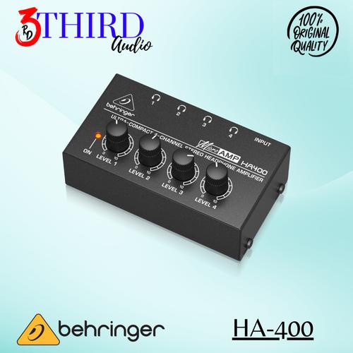 Jual Behringer HA400 Ultra-Compact Stereo Headphone Amplifier Original ...