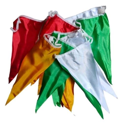 Jual Bendera Renteng Segitiga Merah Putih Segitiga Warna 4 Meter ...