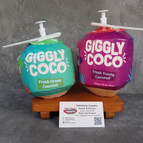 Jual HarvestMoon Kelapa Giggly Coco Per Dus - Kelapa Hijau - Jakarta ...