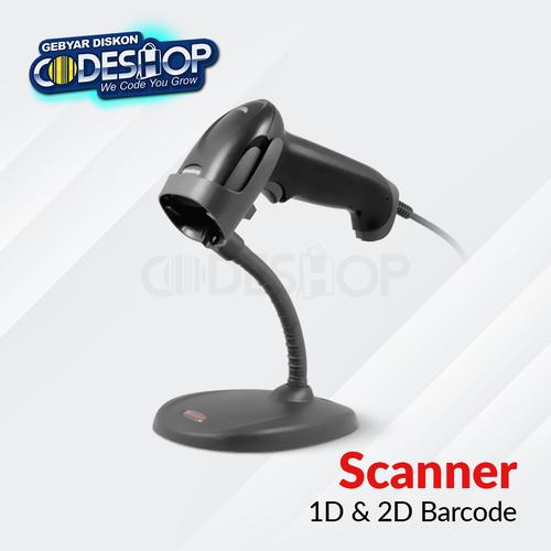 Jual Scanner Barcode 1D 2D Honeywell Voyager XP 1470g USB Scan E-Faktur QR Code - Jakarta Pusat ...