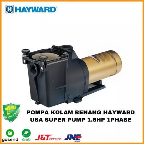 Jual POMPA KOLAM RENANG HAYWARD USA SUPER PUMP 1.5HP 1PHASE ORIGINAL ...