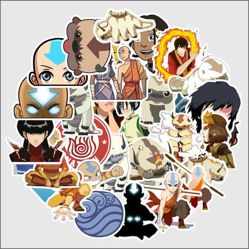 Jual Sticker Tempel "Sticker Pack Avatar The Legend Of Aang 40pcs ...