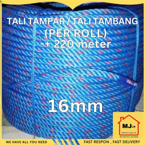 Jual 1 Roll Tali Tampar ROLL 16mm / Tali Tambang Plastik 16 mm ROLL ...