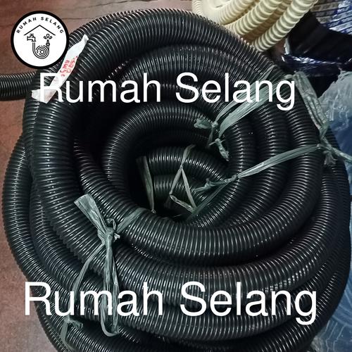 Jual Selang Vacuum Hitam 1 1/2 Inch / Selang Hisap Udara Vacuum Import ...