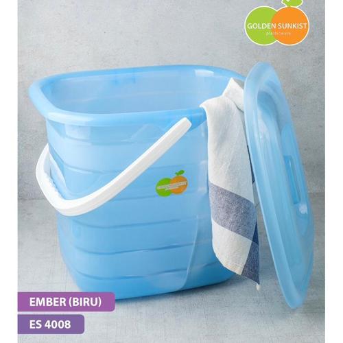 Jual Yura Pedia- Ember Plastik Tutup Besar - Ember Plastik Serbaguna ...