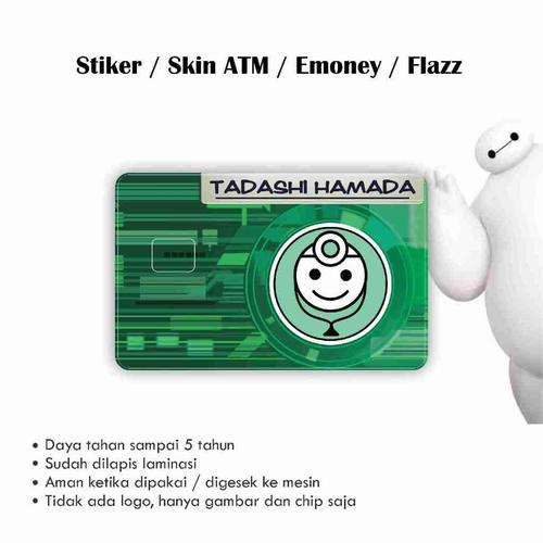 Jual Stiker / Garskin ATM TADASHI HAMADA / Skin Emoney / Flazz - Chip ...