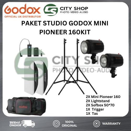 Jual PAKET STUDIO GODOX MINI PIONEER 160 KIT - Jakarta Pusat ...