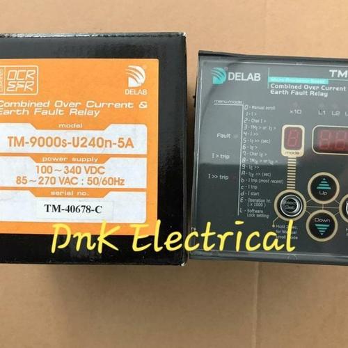 Jual Combined over current relay & earth fault relay type TM-9000S ...