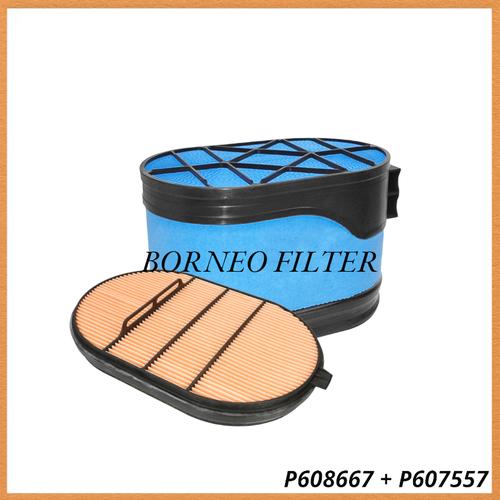 Jual P608667 + P607557 CH Outer + Inner Air Filter Udara Set ( AF4204 ...