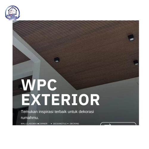 Jual wall cladding outdoor panjang 2,90m motif kayu /lembar - Jakarta ...