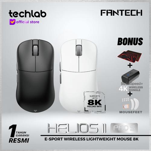 Promo Fantech Helios II PRO S 8K / 4K XD3 v3 Tri Mode Wireless ...