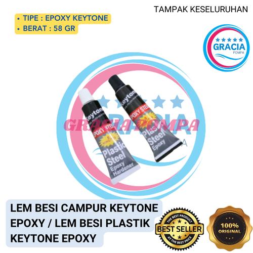Jual Lem Besi Campur Keytone Epoxy / Lem Besi Plastik Keytone Epoxy ...