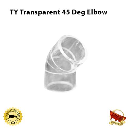 Jual TY 45 Deg Elbow Knee Transparent / Keni / L Pipa Pipe U–PVC by 3 ...