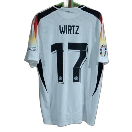 Jual Florian Wirtz #17 Germany National Team Home Euro Cup 2024 PI Timnas Jerman German Eropa 24 ...