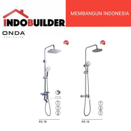 Jual ONDA EXCLUSIVE RS 18 RS 16 RAIN SHOWER SET - Kab. Tangerang - Indo ...