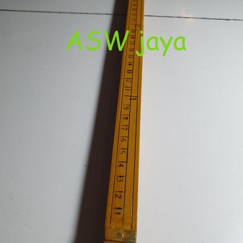 Jual Meteran Kayu/Meteran Kain 1 meter 12 pcs - Kota Surabaya - ASW ...