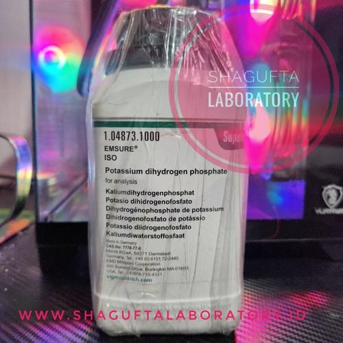 Jual POTASSIUM DIHYDROGEN PHOSPHATE 1GR M E R C K 104873 / KALIUM ...
