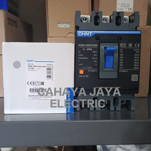 Jual MCCB Breaker CHINT NXM-250S 250A 3P 35kA ORIGINAL - Jakarta Pusat - CAHAYA JAYA ELECTRIC ...
