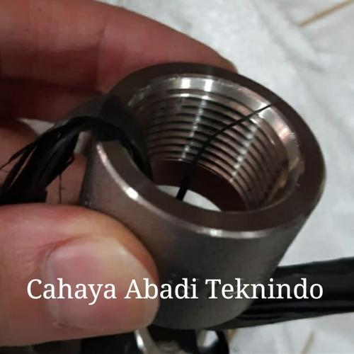Jual Half coupling besi class 3000 drat 3/8"(inch) - Jakarta Barat ...