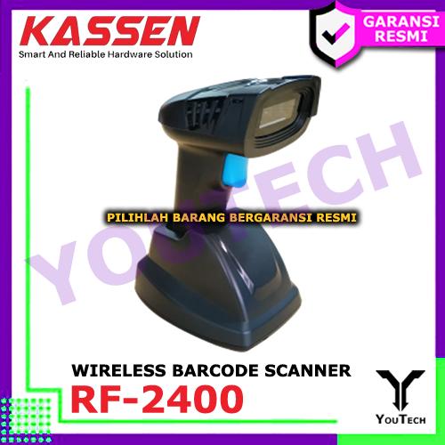 Jual Barcode Scanner 1D 2D WIRELESS KASSEN RF-2400 - KASSEN RF 2400 ...