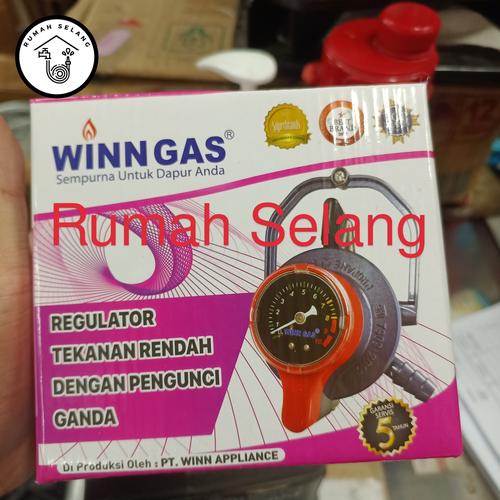 Jual Regulator Winn Gas W-900 M / Regulator Gas LPG Premium / Regulator ...
