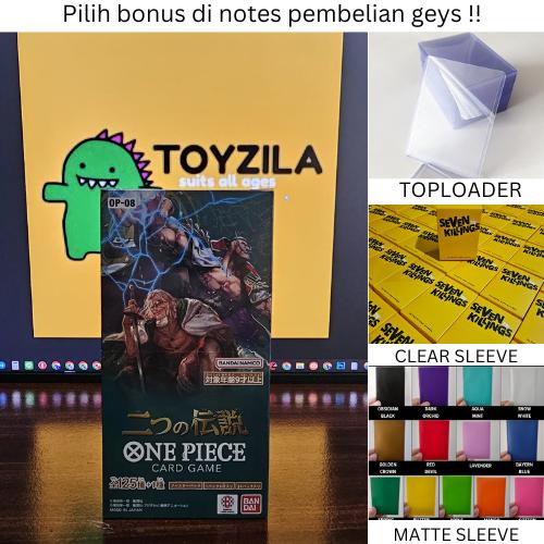 Jual One Piece TCG OP-08 OP08 OP 08 Two legend legends Booster Box ...