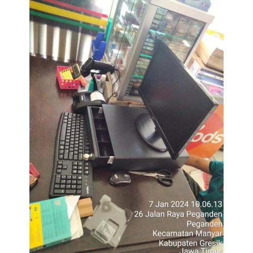 Jual ** Komputer kasir lengkap dengan printer barcode siap pakai aplikasi kasir ipos 5 ...