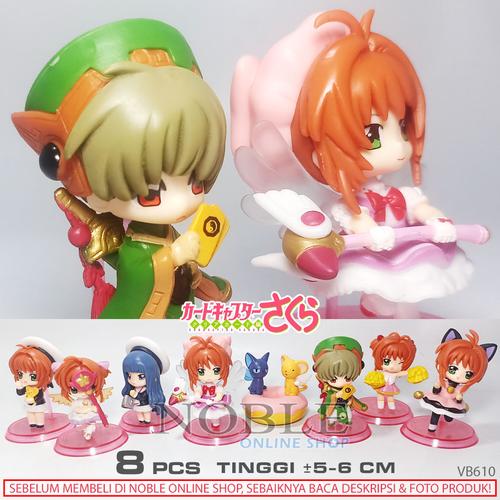 Promo Cardcaptor Sakura Kinomoto Figure Chibi Princess Card Captor CCS ...
